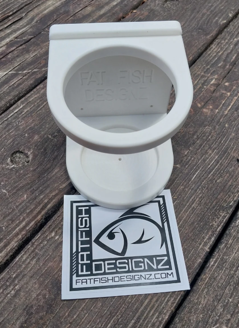 Fat Fish Designz Cup Holder – Trophy Cat Tackle