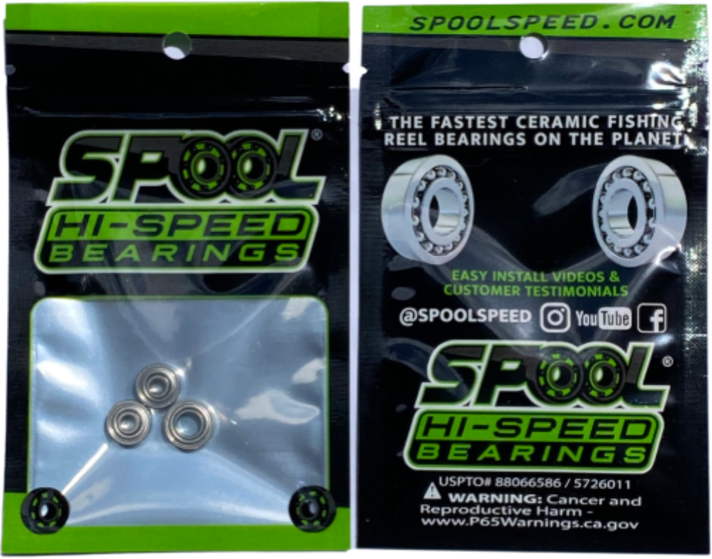 Spool Hi-Speed Bearings ABU Black Max Kits – Trophy Cat Tackle
