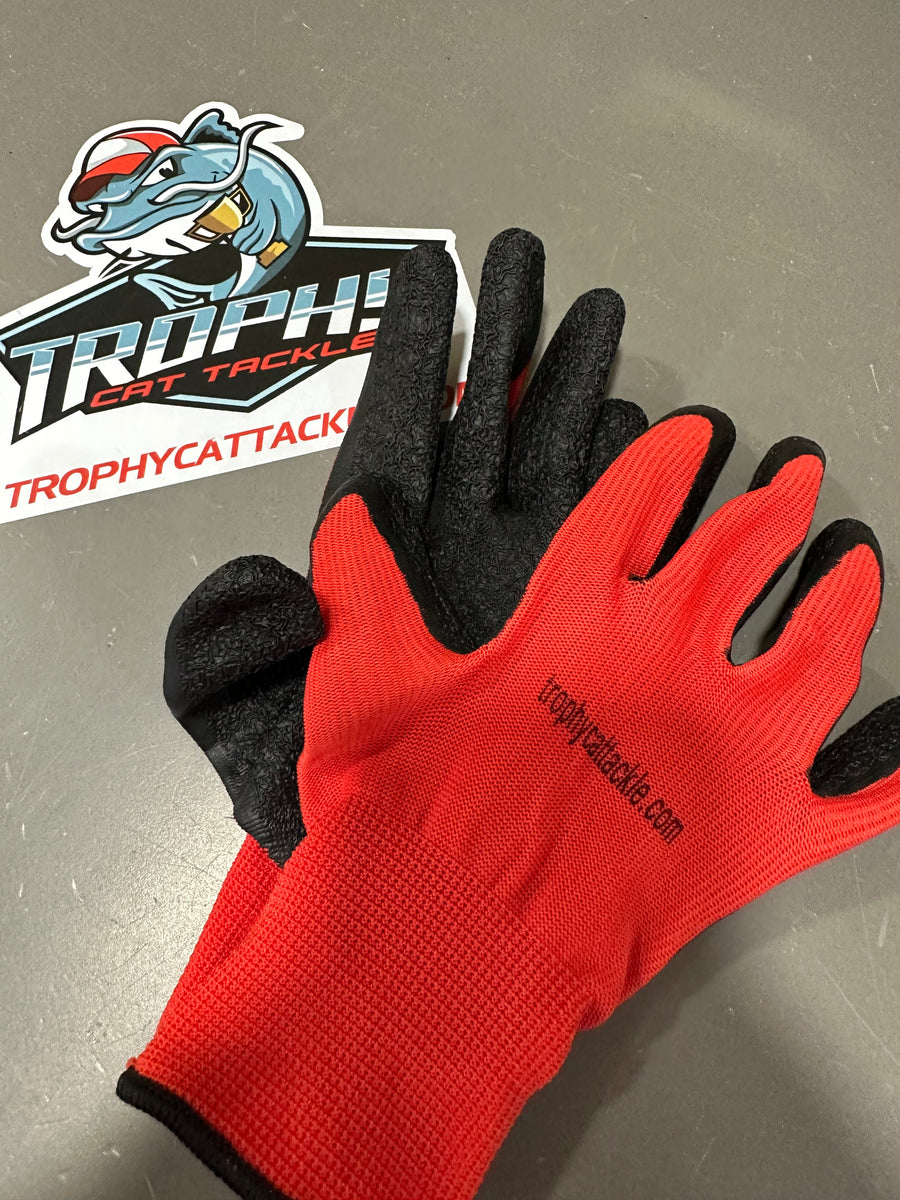Rubber Coated Gloves – Trophy Cat Tackle
